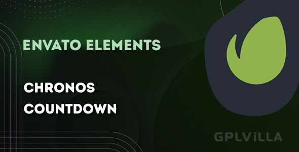 Chronos CountDown – Flip Timer With Background - GPLVilla