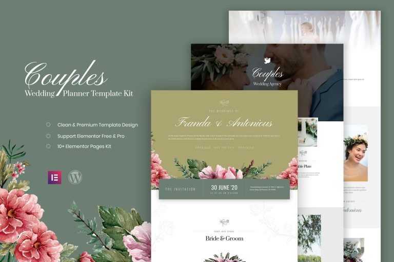 Couples - Wedding Planner Template Kit - GPLVilla