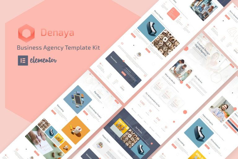 Denaya - Business Agency Elementor Template Kit - GPLVilla